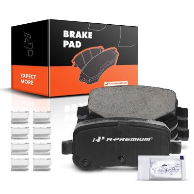 China 4pcs Rear Driver & Passenger Ceramic Brake Pads with Sensor for Ford Freestar Mercury Monterey 2004 2005 2006 2007 for sale