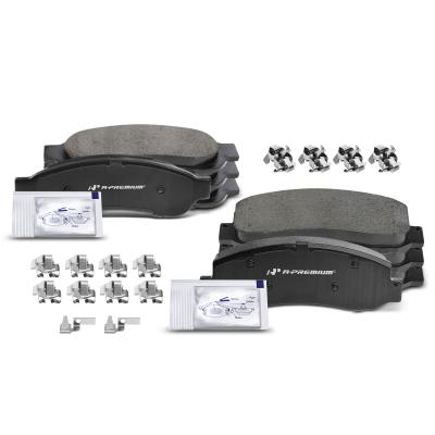 China 8pcs Front & Rear Ceramic Brake Pads  for Ford F-250 Super Duty F-350 Super Duty 05-12 for sale