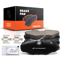 China 4pcs Rear Driver & Passenger Ceramic Brake Pads with Sensor for Ford Taurus 1993-2005 Lincoln Continental Mercury for sale