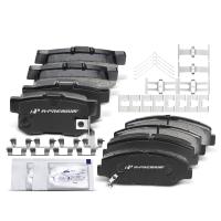 China 8pcs Front & Rear Ceramic Brake Pads with Sensor for Honda Accord 03-07 Civic 12-15 Acura ILX for sale