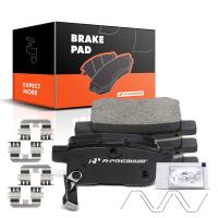 China 4pcs Rear Driver & Passenger Ceramic Brake Pads with Sensor for Honda Accord 2008-2017 Acura TSX 2009-2014 for sale