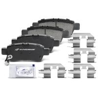 China 4pcs Rear Driver & Passenger Ceramic Brake Pads with Sensor for Honda Odyssey 2005 2006 2007 2008 2009 2010 V6 3.5L for sale