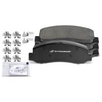 China 4pcs Front Driver & Passenger Ceramic Brake Pads  for Ford F-250 Super Duty 05-12 F-450 Super Duty 10-12 for sale