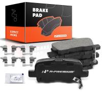 China 4pcs Rear Driver & Passenger Ceramic Brake Pads with Sensor for Honda Odyssey 2002-2004 Pilot Acura MDX 01-06 for sale