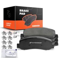 China 4pcs Front Driver & Passenger Ceramic Brake Pads  for Ford F-250 Super Duty 05-12 F-450 Super Duty 10-12 for sale
