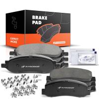 China 8pcs Front & Rear Ceramic Brake Pads  for Ford F-250 Super Duty F-350 Super Duty 05-07 for sale