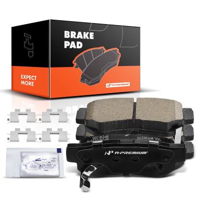 China 4pcs Rear Driver & Passenger Ceramic Brake Pads with Sensor for Hyundai Elantra 07-10 Azera Sonata XG300 XG350 Kia for sale