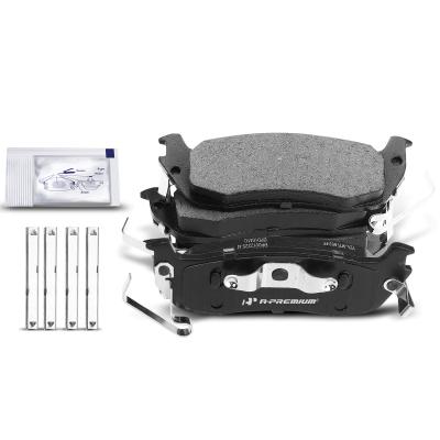 China 4pcs Rear Driver & Passenger Ceramic Brake Pads with Sensor for INFINITI QX56 2004-2010 Jeep Commander Nissan Armada for sale