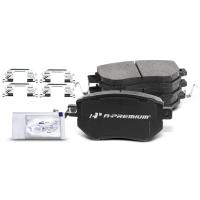 China 4pcs Front Driver & Passenger Ceramic Brake Pads with Sensor for Infiniti FX35 FX45 Nissan Altima Maxima Murano for sale