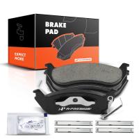 China 4pcs Rear Driver & Passenger Ceramic Brake Pads with Sensor for Ford Ranger 2010-2011 Crown Victoria Lincoln Mercury for sale