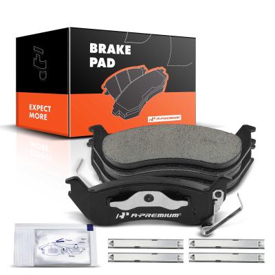 China 4pcs Rear Driver & Passenger Ceramic Brake Pads with Sensor for Ford Ranger 2010-2011 Crown Victoria Lincoln Mercury for sale