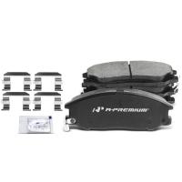 China 4pcs Front Driver & Passenger Ceramic Brake Pads with Sensor for Hyundai Santa Fe XG300 XG350 Kia Sorento Amanti for sale