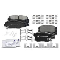 China 8pcs Front & Rear Ceramic Brake Pads with Sensor for Honda CR-V CRV 2002-2004 Element 2003-2011 for sale