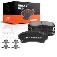 China 4pcs Front Driver & Passenger Ceramic Brake Pads with Sensor for Mazda 6 Ford Fusion 06-12 Lincoln MKZ Mercury Milan for sale