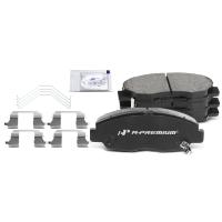 China 4pcs Front Driver & Passenger Ceramic Brake Pads with Sensor for Honda Civic 2012-2015 1.8L for sale