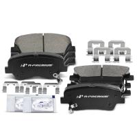 China 8pcs Front & Rear Ceramic Brake Pads with Sensor for Hyundai Santa Fe 10-12 Kia Sorento 11-14 for sale