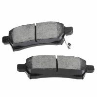 China 4pcs Rear Driver & Passenger Ceramic Brake Pads with Sensor for Nissan Frontier 2005-2019 Xterra Suzuki Equator for sale