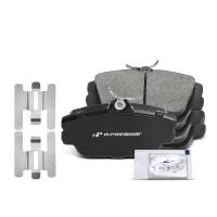 China 4pcs Front Driver & Passenger Ceramic Brake Pads with Sensor for Ford Taurus Lincoln Mark VIII Mercury Cougar for sale