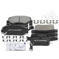 China 8pcs Front & Rear Ceramic Brake Pads with Sensor for Honda Accord 2013 2014 LX LX-S for sale