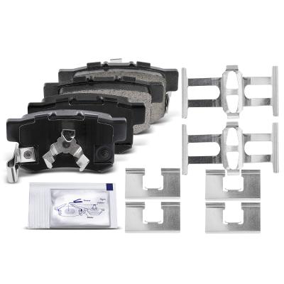 China 4pcs Rear Driver & Passenger Ceramic Brake Pads with Sensor for Honda CR-V 2005-2016 Crosstour Acura RDX 2010-2018 for sale