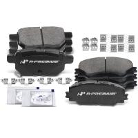 China 8pcs Front & Rear Ceramic Brake Pads with Sensor for Pontiac Vibe Scion xB Toyota Corolla Matrix for sale