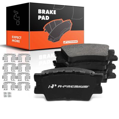 China 4pcs Rear Driver & Passenger Ceramic Brake Pads  for Toyota Camry 2007-2021 Matrix RAV4 Avalon Lexus Vibe for sale