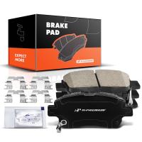 China 4pcs Front Driver & Passenger Ceramic Brake Pads with Sensor for Scion xB xA iQ 12-15 Toyota Celica Echo 01-05 Prius for sale