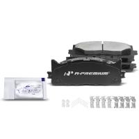 China 4pcs Front Driver & Passenger Ceramic Brake Pads with Sensor for Toyota Camry 07-17 Avalon Lexus ES300h 13-18 ES350 for sale