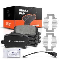 China 4pcs Rear Driver & Passenger Ceramic Brake Pads  for Audi A3 Quattro A6 Quattro Volkswagen Passat Golf R for sale