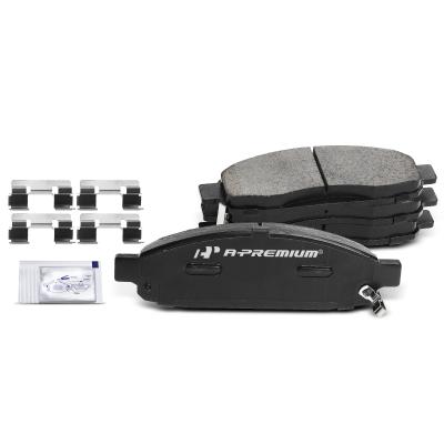 China 4pcs Front Driver & Passenger Ceramic Brake Pads  for Nissan Titan 2004-2007 Armada INFINITI QX56 V8 5.6L for sale