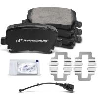 China 4pcs Rear Driver & Passenger Ceramic Brake Pads  for Audi A3 Quattro A6 Quattro Volkswagen Passat Golf R for sale