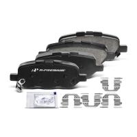 China 4pcs Rear Driver & Passenger Ceramic Brake Pads with Sensor for Toyota Venza 09-16 2.7L 3.5L with Pads Wear Sensor for sale