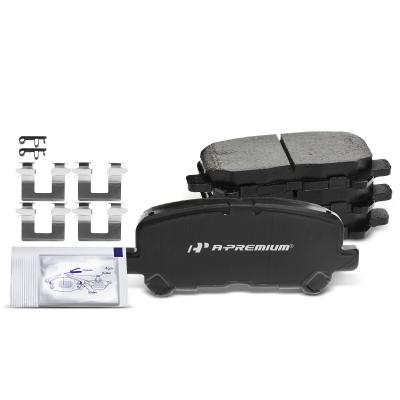 China 4pcs Rear Driver & Passenger Ceramic Brake Pads  for Acura MDX ZDX Honda Odyssey Pilot 09-15 for sale