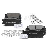China 8pcs Front & Rear Ceramic Brake Pads  for Toyota Camry Avalon Lexus ES300h ES350 07-18 for sale