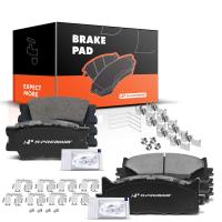 China 8pcs Front & Rear Ceramic Brake Pads  for Toyota Camry Avalon Lexus ES300h ES350 07-18 for sale