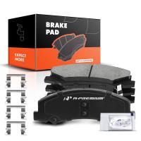 China 4pcs Front Driver & Passenger Ceramic Brake Pads with Sensor for Buick Allure Lucerne Cadillac DTS Chevrolet Impala for sale