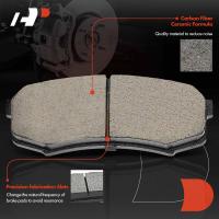 China 4pcs Rear Driver & Passenger Ceramic Brake Pads  for Lexus GX460 GX470 LX450 Toyota 4Runner FJ Cruiser for sale