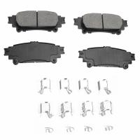 China 4pcs Rear Driver & Passenger Ceramic Brake Pads  for Toyota Highlander Sienna Prius V Lexus GS200t GS350 for sale