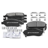 China 8pcs Front & Rear Ceramic Brake Pads with Sensor for Cadillac CTS 2008-2014 for sale