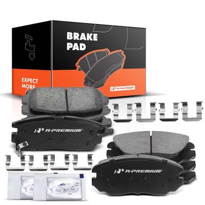 China 8pcs Front & Rear Ceramic Brake Pads with Sensor for Chevrolet Equinox GMC Terrain 2010-2017 for sale