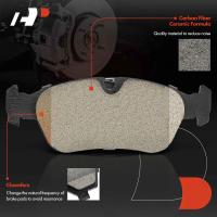 China 4pcs Front Driver & Passenger Ceramic Brake Pads  for BMW 318i 318is 318ti 320i 323i 323is 325i 325xi Z3 for sale