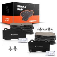 China 8x Front & Rear Ceramic Brake Pads for Chrysler 300 Jeep Grand Cherokee Dodge for sale