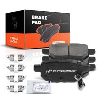 China 4pcs Rear Driver & Passenger Ceramic Brake Pads with Sensor for Toyota Corolla Prius Lexus CT200h Pontiac Vibe for sale