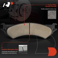China 4pcs Rear Driver & Passenger Ceramic Brake Pads  for Ford E-250 03-07 E-350 Super Duty E-350 Club Wagon for sale
