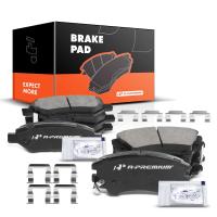 China 8pcs Front & Rear Ceramic Brake Pads with Sensor for Chevrolet Camaro 2010-2015 for sale
