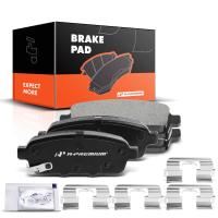 China 4pcs Rear Driver & Passenger Ceramic Brake Pads with Sensor for Chevrolet Cruze Sonic Trax Volt Buick Cadillac for sale