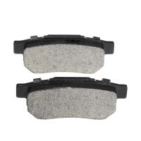 China 4pcs Rear Driver & Passenger Ceramic Brake Pads with Sensor for Acura Integra 90-01 Honda Civic 92-95 99-01 Prelude for sale