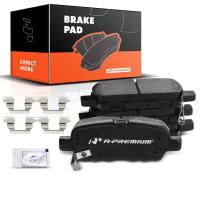 China 4pcs Rear Driver & Passenger Ceramic Brake Pads with Sensor for Nissan Altima 02-20 Pathfinder Sentra INFINITI for sale