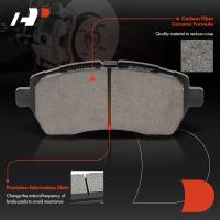 China 4x Front Ceramic Brake Pads for Ford Fiesta 2011-2019 Mazda 2 2011-2014 for sale