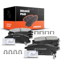 China 8pcs Front & Rear Ceramic Brake Pads with Sensor for Buick Allure LaCrosse 08-09 Chevrolet Impala for sale